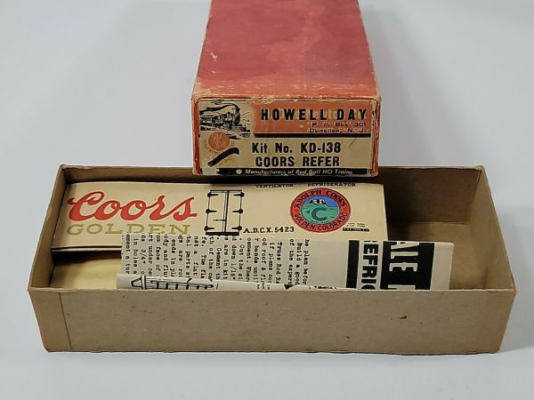 Red Ball Ho Scale Coors Reefer Kit KD - 138 | #67486503