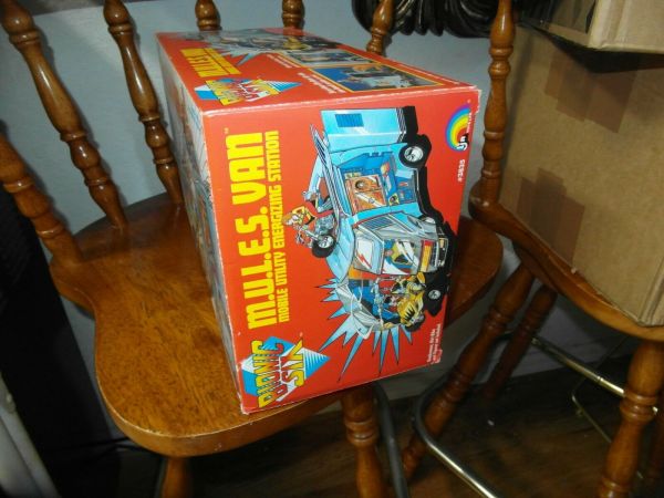 1986 Vintage Bionic SIX 6 MULES Van Complete Boxed Never Removed From ...