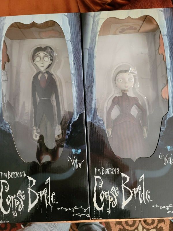 Tim Burton CORPSE BRIDE VICTOR & Victoria JUN PLANNING 16 " Depp Watson ...