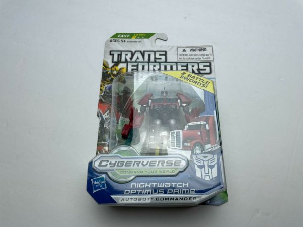Transformers Prime Cyberverse Commander Class Nightwatch Optimus Prime ...