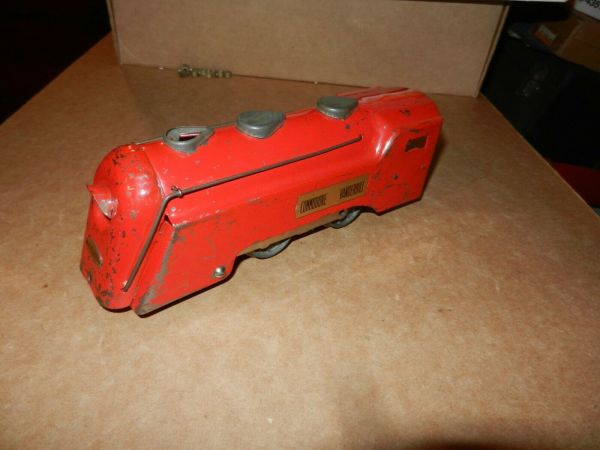 MARX Commodore Vanderbilt Steam Engine, Red, | #67547646