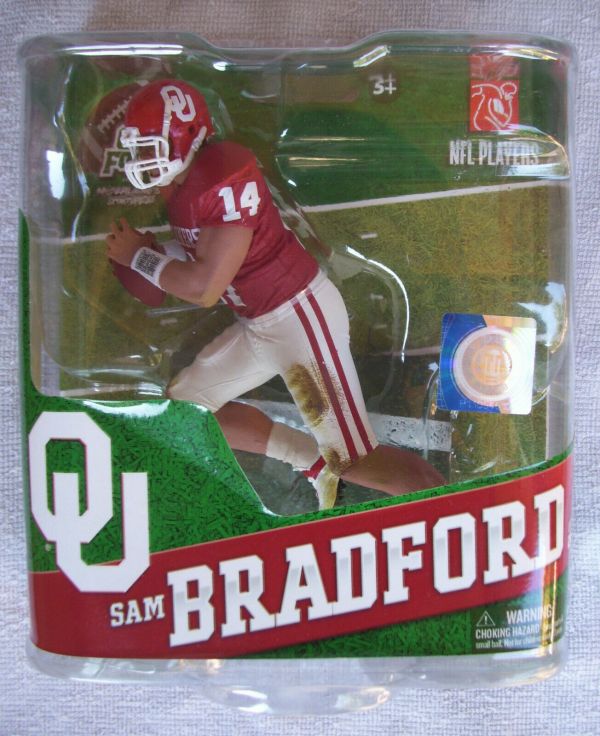 McFarlane College Football Series 4 Sam Bradford University Of Oklahoma ...