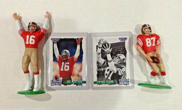 1997 Kenner Starting Lineup Classic Doubles - JOE MONTANA / DWIGHT ...