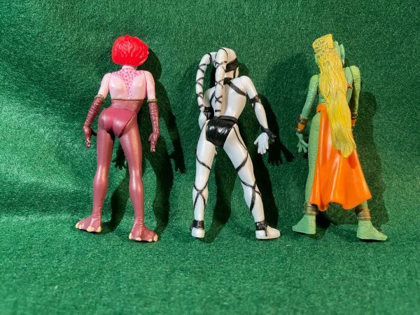 1997 Kenner Star Wars POTF2 Jabba The Hutt’s Dancers Rystáll - Greeata ...