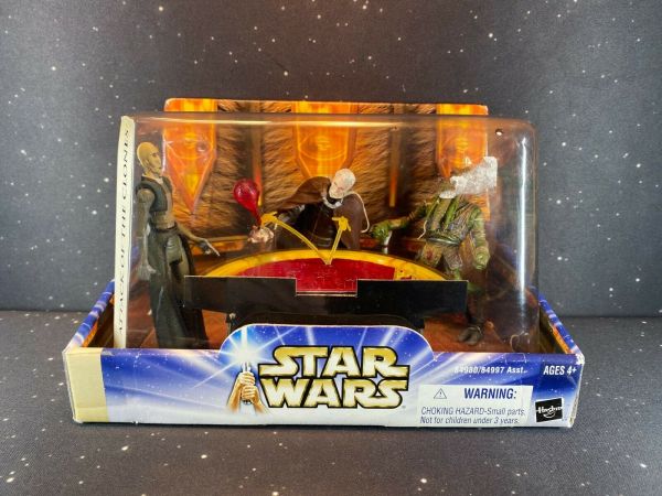 2003 Hasbro Star Wars Geonosian War Chamber 1 Of 2 Poggle Dooku San ...