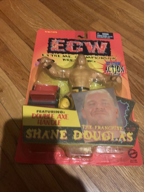 Shane Douglas ECW OSFTM Series 1 Wrestling Figure MOC WWE WWF TNA WCW ...