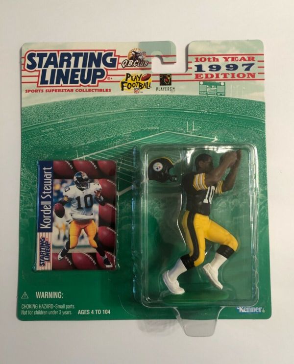 1997 NFL Starting Lineup Kordell Stewart Pittsburgh Steelers Action ...