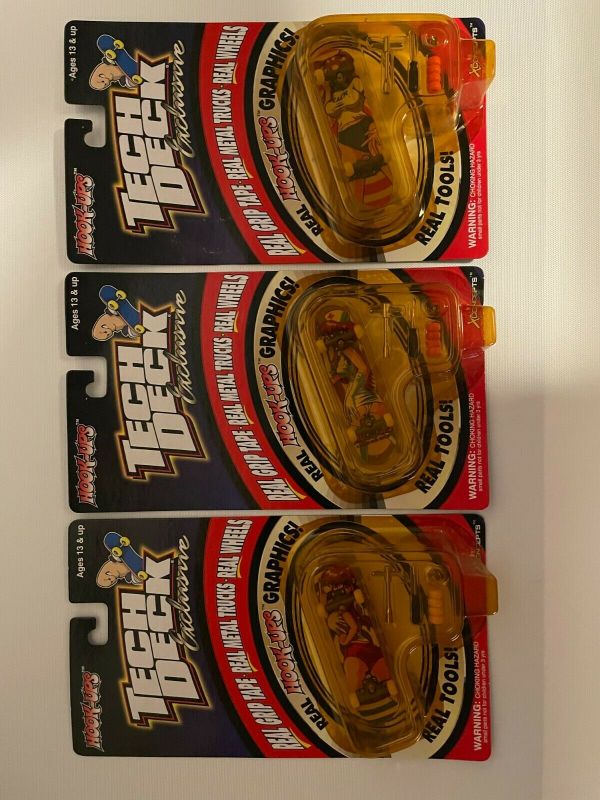 Hook - Ups RARE Vintage Tech Deck Exclusive Skateboard Finger Board Set ...