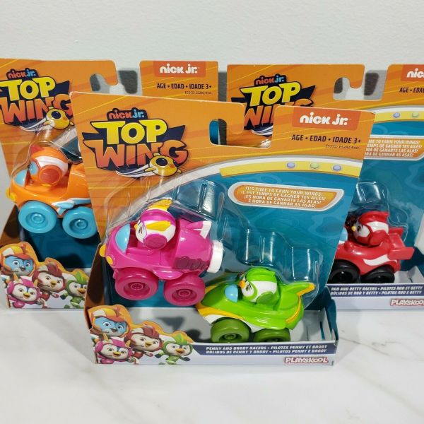 " Top Wing " Full Set Of 6 Racers Nick Jr Swift Baddy Rod Betty Penny ...
