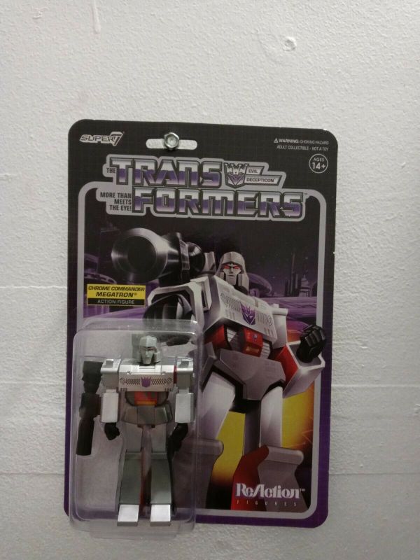 7 ReAction Transformers Chrome Megatron G1 Action Figure | #67697082