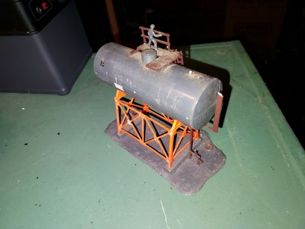Vintage 1960 Revell HO Scale Model Railroad Raised Diesel Fuel Tank ...