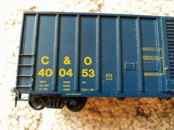 Vintage CSX C & O HO Gauge Scale Train BoxCar | #67734460