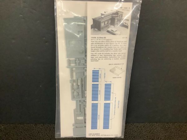RT. 22 Diner Kit - City Classics American Architecture HO Scale | #67748368
