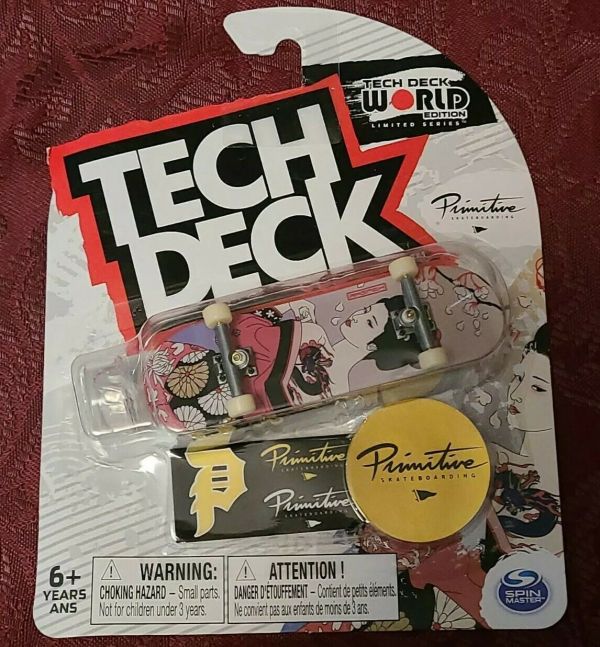 Tech Deck PRIMITIVE - World Edition Fingerboard Skateboard - | #67780415