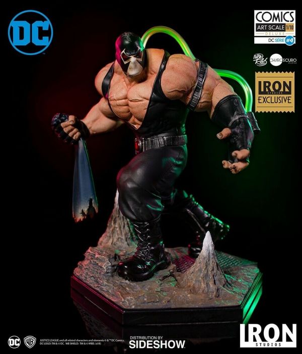 Iron Studios 1/10 Art Scale Exclusive DC Comic Ver Batman Bane Statue ...