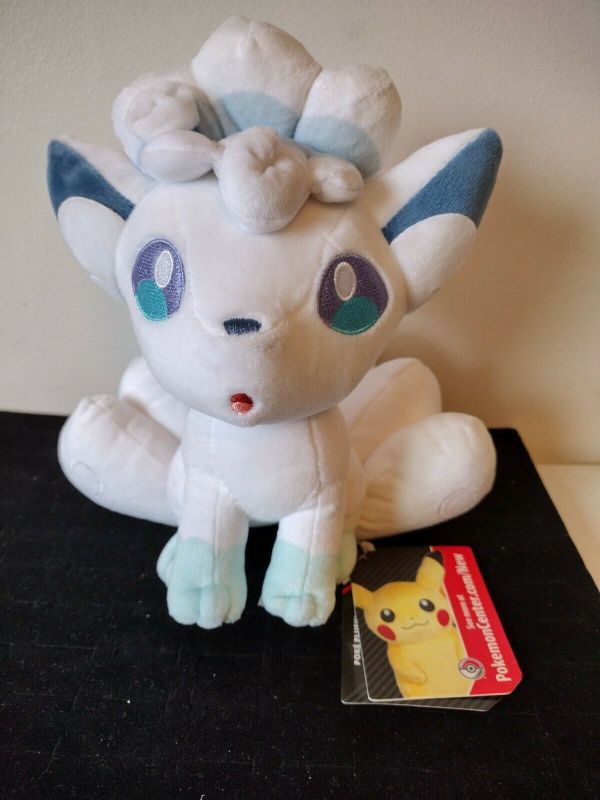 Pokemon Center Alolan Vulpix Poke Stuffed Plush Animal WITH TAGS ...