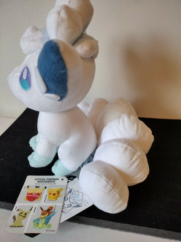 Pokemon Center Alolan Vulpix Poke Stuffed Plush Animal WITH TAGS ...