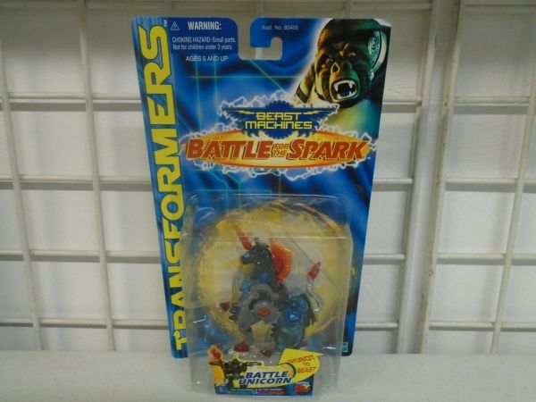 2000 HASBRO TRANSFORMERS BEAST MACHINES BATTLE UNICORN BATTLE FOR THE ...
