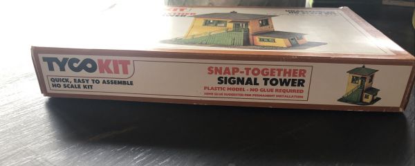 Tyco Kit Signal Tower HO Scale Kit No. 7768 1978 VINTAGE W/ BOX | #67826523