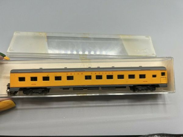 VINTAGE N SCALE TRAIN CAR ATLAS UNION PACIFIC 4056 PASSENGER CAR ...