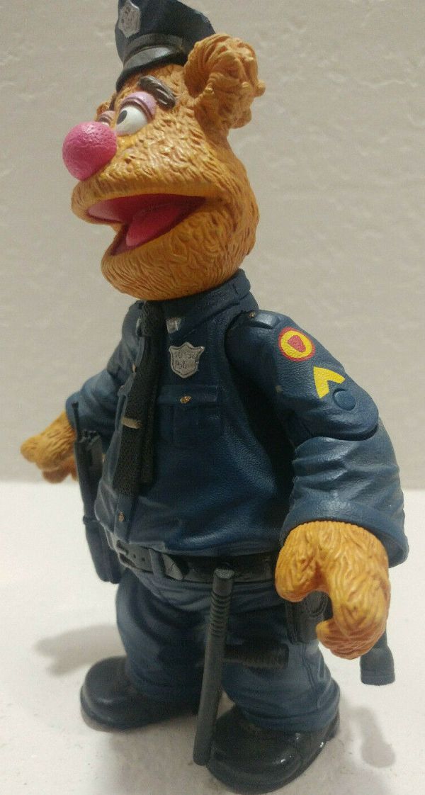 Palisades Muppet Show Patrol Bear Fozzie Bear Muppets Series 6 Action ...