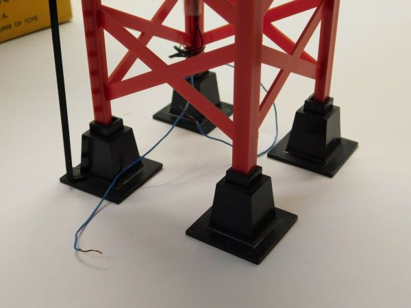 O Scale Vintage MARX 065 Plastic Water Tower Structure W/ Box | #67859227