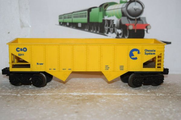 O Scale Trains K - Line Chessie System Hopper 5311 | #67907446