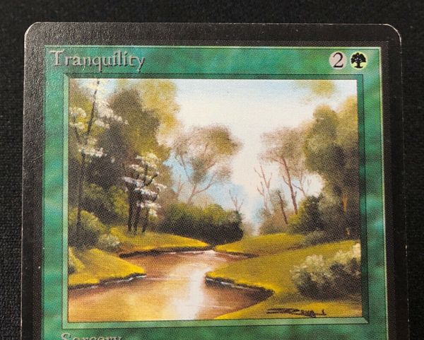 Tranquility (Artist Signed) - Limited Edition Beta Magic The Gathering ...