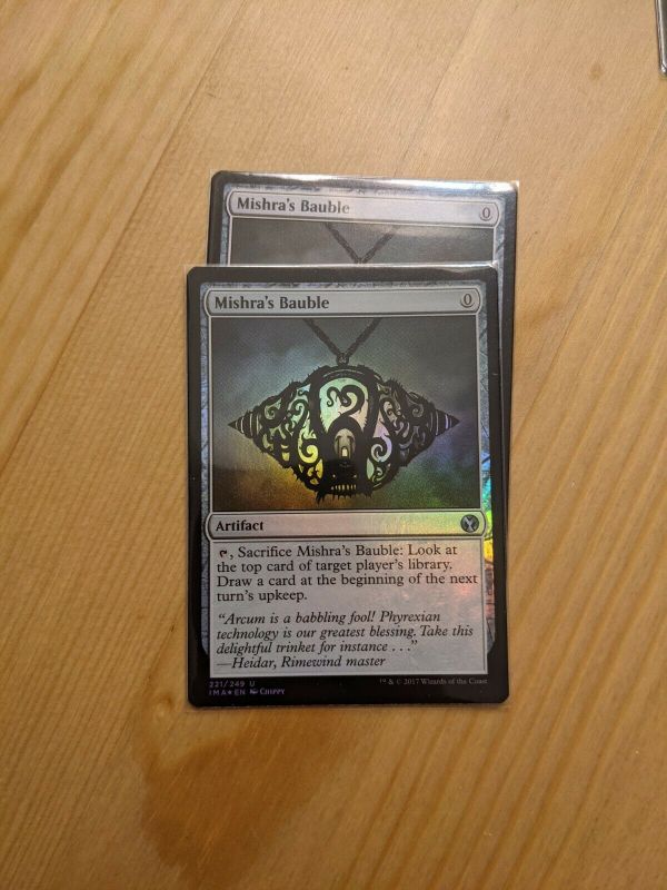 Mishra ' S Bauble Foil Iconic Masters MTG Magic The Gathering NM ...