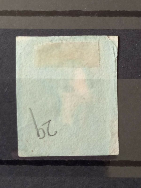 Gb Qv Penny Red Imperf With Mx 4 Big Margins | #67949148