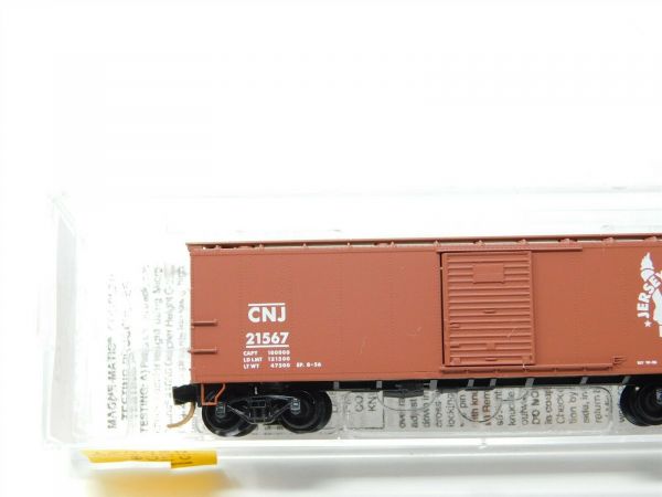 N Scale Micro - Trains MTL 120020 CNJ Jersey 40 ' Single Door Boxcar ...