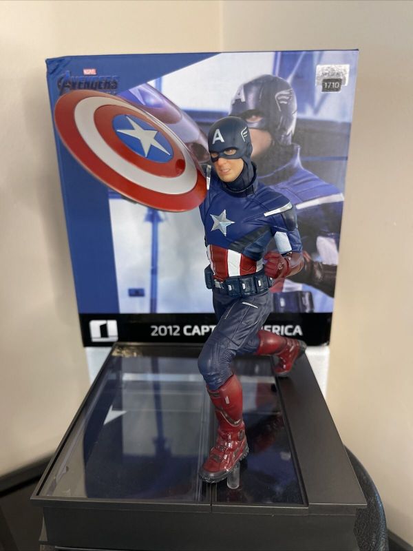 Captain America (Deluxe) 1:10 Scale Statue By Iron Studios | #68032783