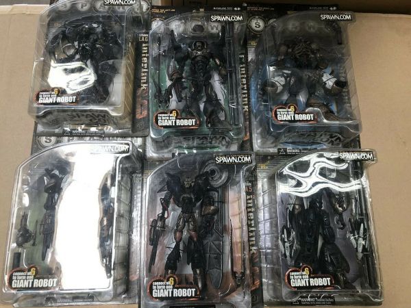 McFarlane Toys SPAWN Series 18 Complete Set Action Figures MOC 2001 ...