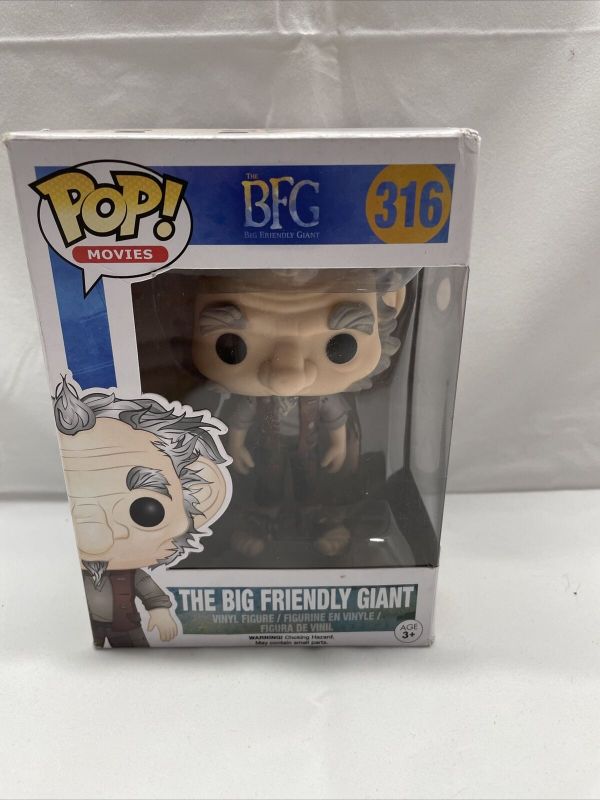 Funko POP Movies - The BFG Vinyl Figure 316 - THE BIG FRIENDLY GIANT ...