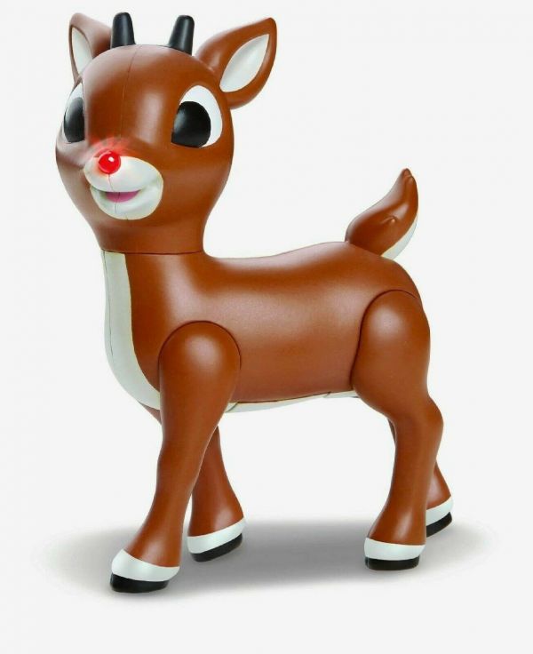 Rudolph The Red Nosed Reindeer I Talk And Sing My Nose Glows Batteries ...