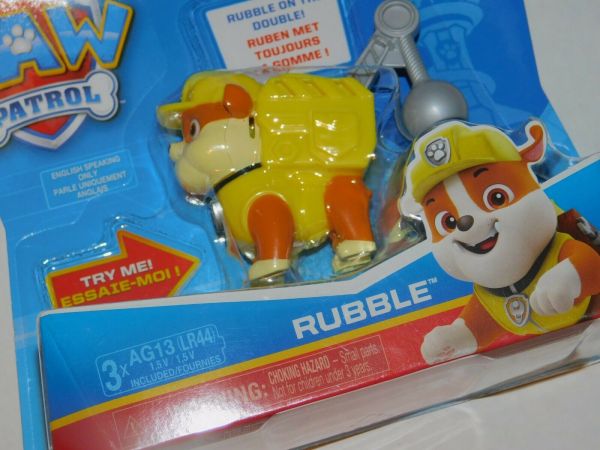 Paw Patrol Talking Rubble Says Phrases | #68063033