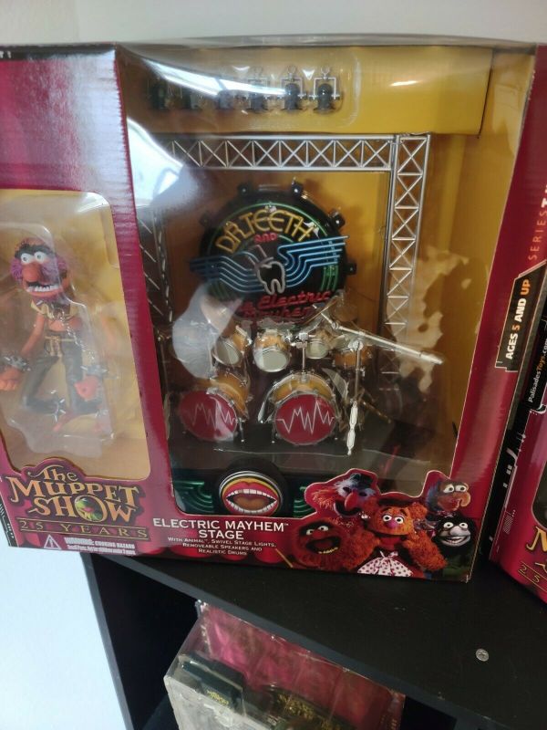 MUPPETS ELECTRIC MAYHEM STAGE PLAYSET WITH ANIMAL FIGURE THE MUPPET ...