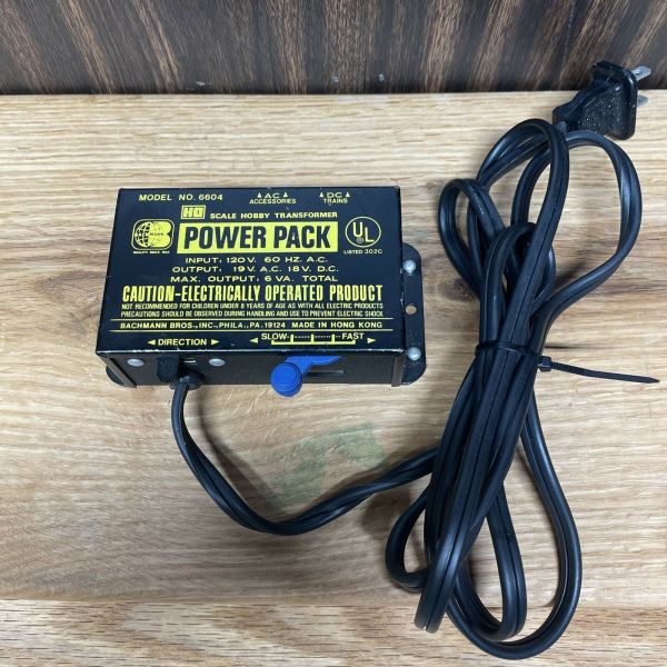 Vintage Bachmann HO Hobby Transformer Power Pack No. 6604 | #68097106