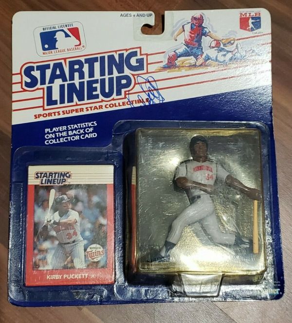 Kirby Puckett Signed 1988 Starting Lineup Figure | #68117613