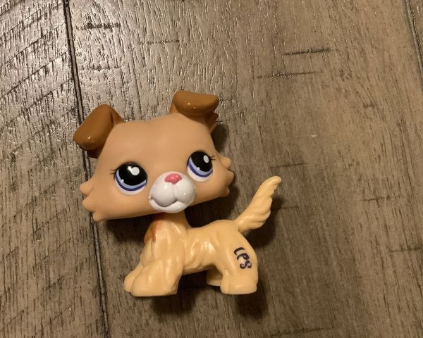AUTHENTIC LITTLEST PET SHOP LPS DOG COLLIE 2452 | #68173184