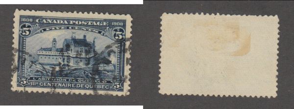 Canada 5 Cent Quebec Tercentenary Stamp 99 (Lot 21829) | #68181164