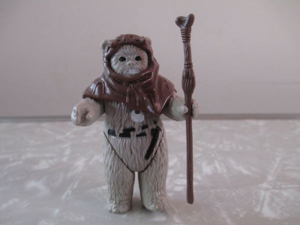 Vintage 1983 Kenner Star Wars ROTJ CHIEF CHIRPA Ewok Figure 100 ...