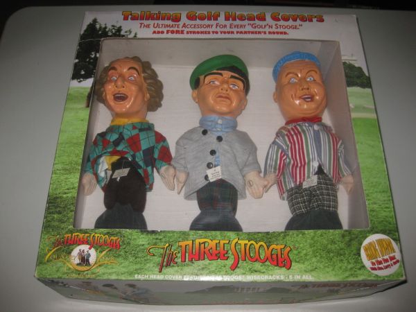 Three Stooges Talking Golf Club Head Covers - | #68246113