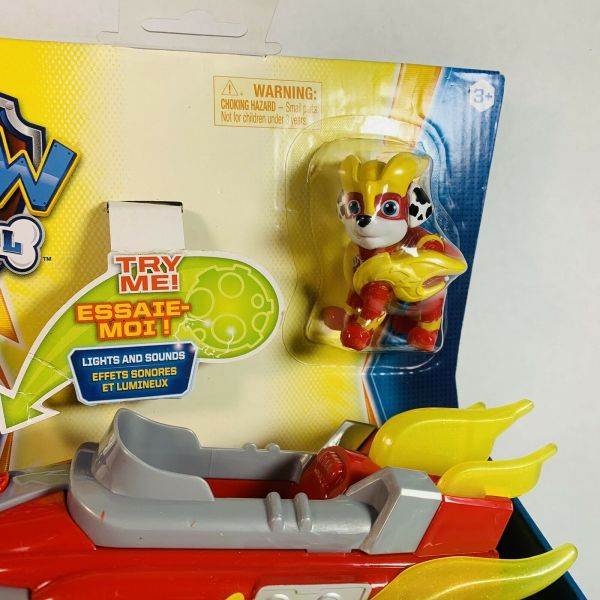 Paw Patrol Marshall Deluxe Vehicle W/ Lights & Sound Mighty Pups ...