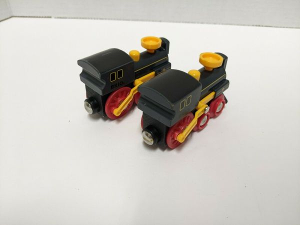 BRIO Wooden Railway Train 2 X Old Steam Engine W/ Thomas 33617 | #68323515
