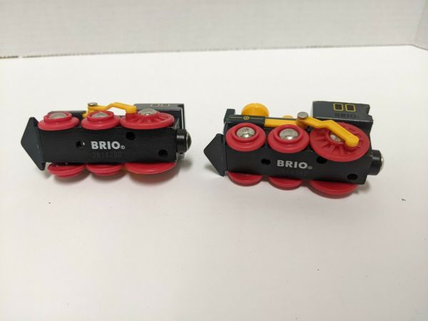 BRIO Wooden Railway Train 2 X Old Steam Engine W/ Thomas 33617 | #68323515