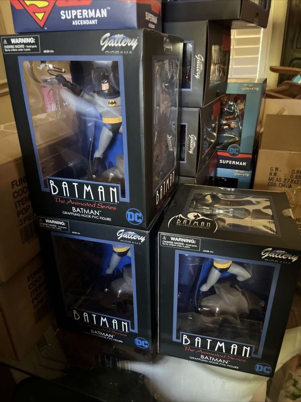 Dc Batman The Animated Series Diamond Select Gallery Statue Batman ...