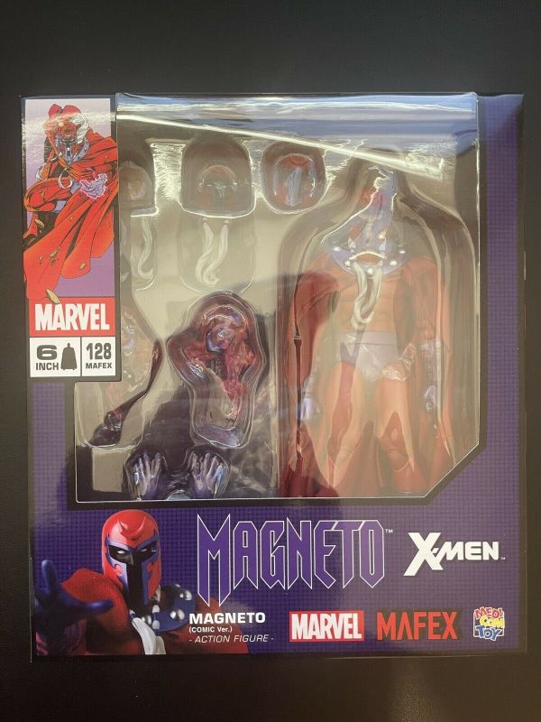 MAFEX No. 128 MAGNETO COMIC 6 " ACTION FIGURE X - MEN AOA Age Of ...