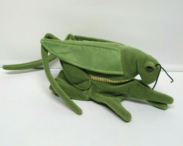 FOLKMANIS Grasshopper Glove Hand Puppet Plush Stuffed Animal Insect ...