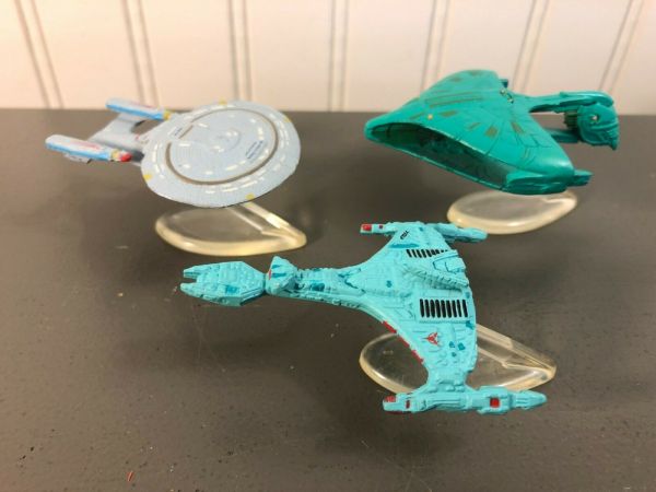 Vintage Galoob Micro Machines Star Trek Next Generation Enterprise 1701 ...